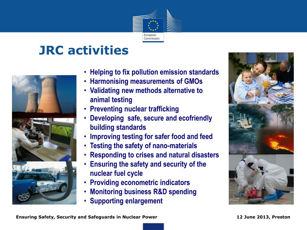 PPT - Synergies between Nuclear Safety and Security DG Joint Research ...