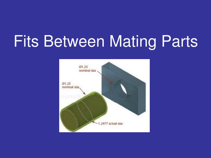 PPT - FITS and TOLERANCES PowerPoint Presentation - ID:3325045