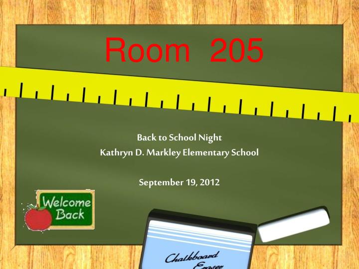 PPT - Room 205 PowerPoint Presentation, free download - ID:3325641