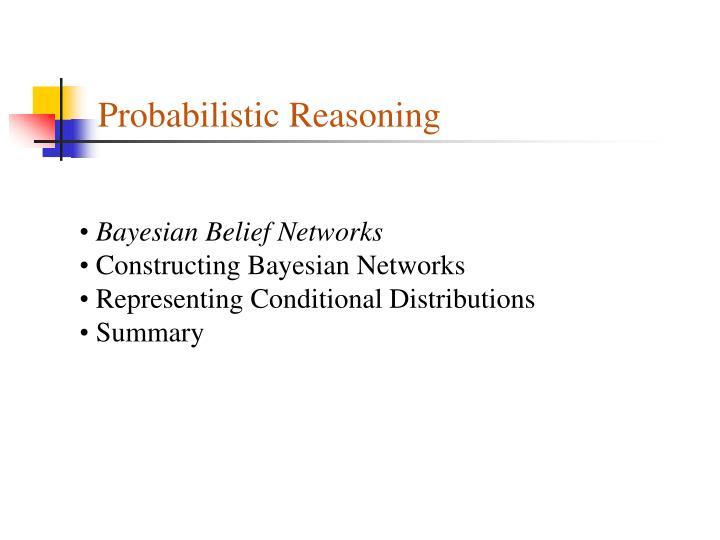 PPT - Probabilistic Reasoning PowerPoint Presentation, free download ...