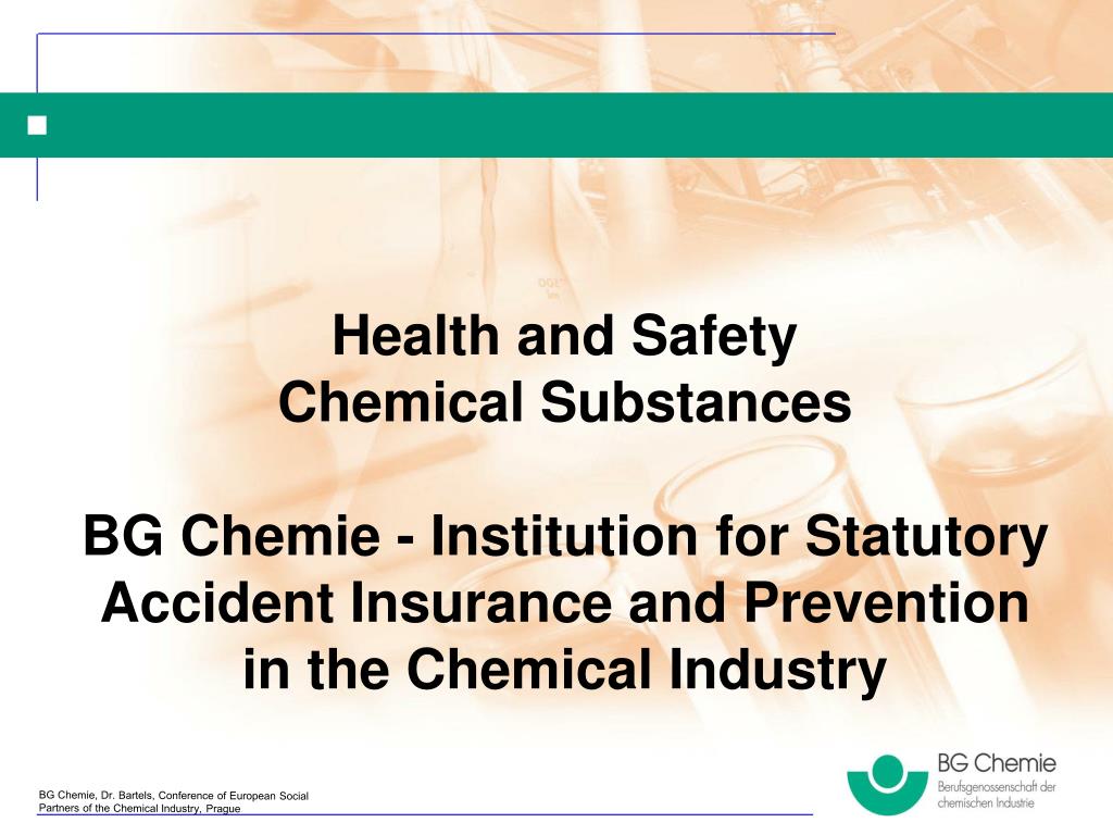 PPT - Health and Safety Chemical Substances PowerPoint Presentation ...