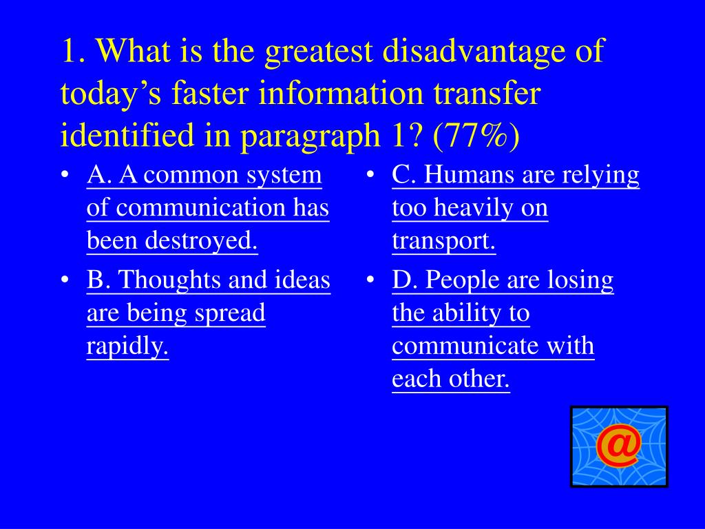 PPT - Is the Internet killing communication? PowerPoint Presentation ... PPT - Is the Internet killing communication? PowerPoint Presentation ...