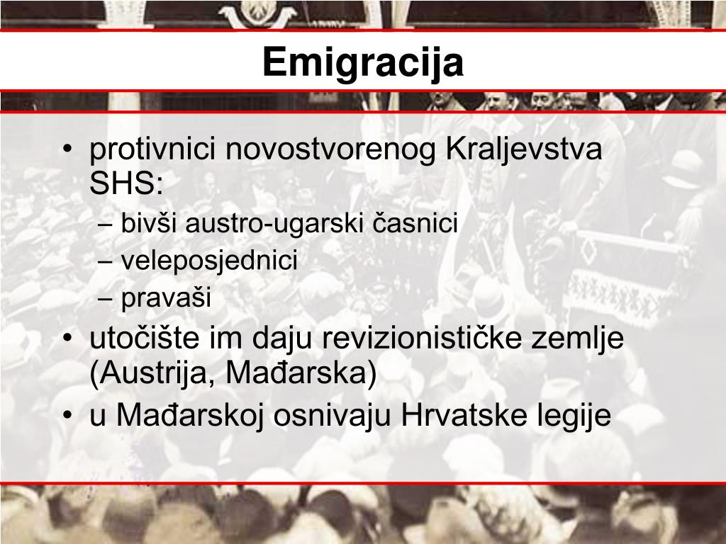 PPT - Kraljevina Srba, Hrvata i Slovenaca PowerPoint Presentation, free ...