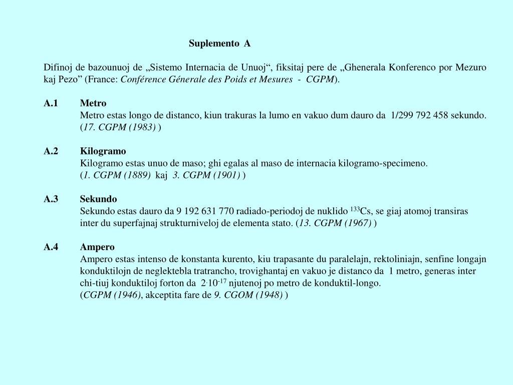 PPT - Teknikaj mezurunuoj lau DIN 1301 parto 1 *) Nomoj kaj simboloj de ...