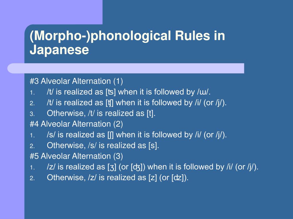 PPT - JPN494: Japanese Language and Linguistics JPN543: Advanced ...