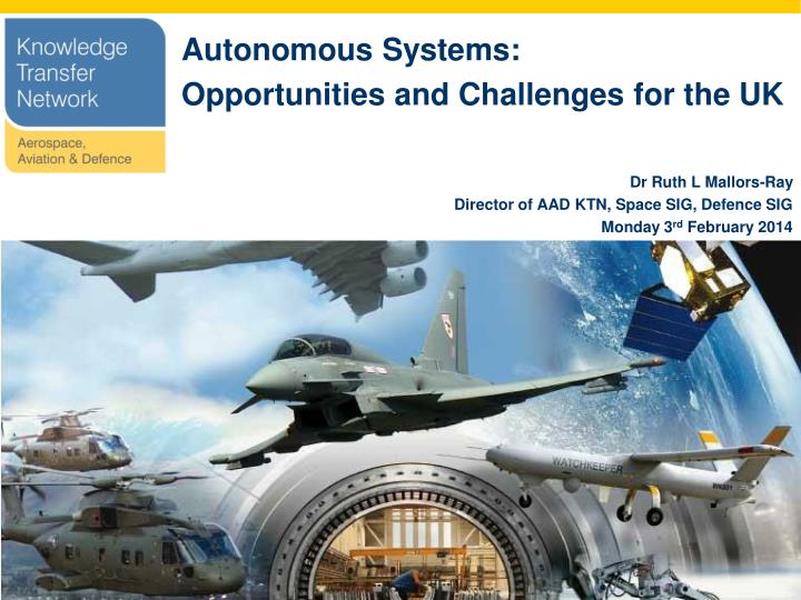 PPT - Aerospace & Defence PowerPoint Presentation, free download - ID ...