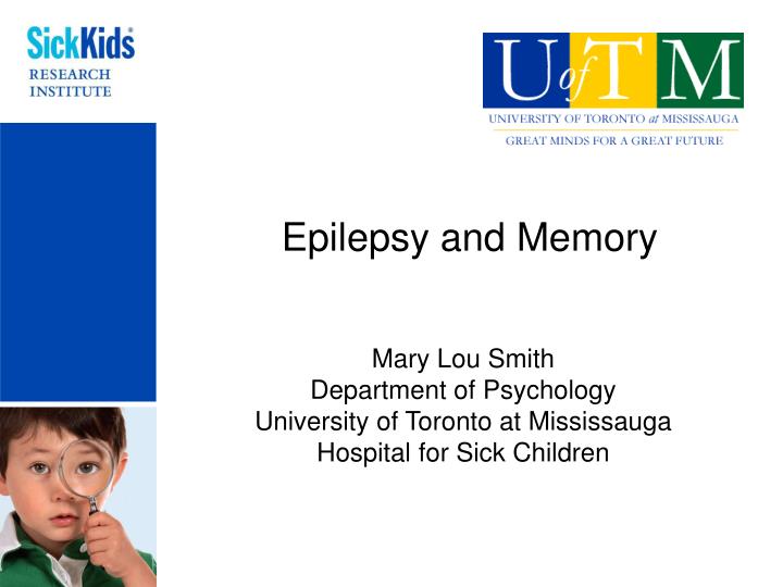PPT - Epilepsy and Memory PowerPoint Presentation, free download - ID ...