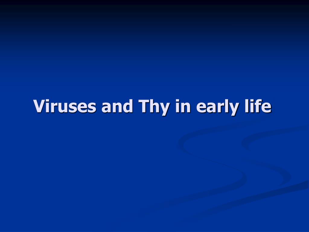 PPT - On the evolution of thymidine synthesis: lateral gene transfer ...