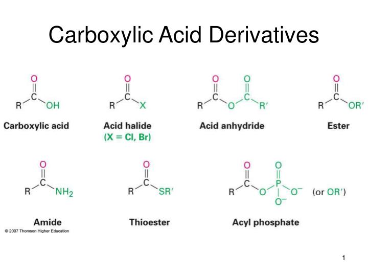 PPT - Carboxylic Acid Derivatives PowerPoint Presentation, free ... PPT - Carboxylic Acid Derivatives PowerPoint Presentation, free ...