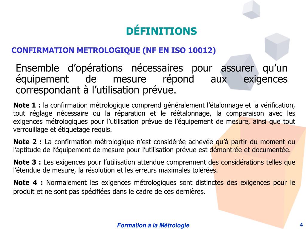 PPT - Transparents de Présentation générale de la métrologie PowerPoint ...