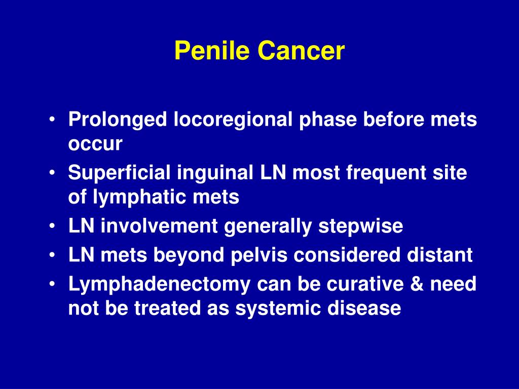 PPT - Management of Groin in Cancer of the Penis PowerPoint ...