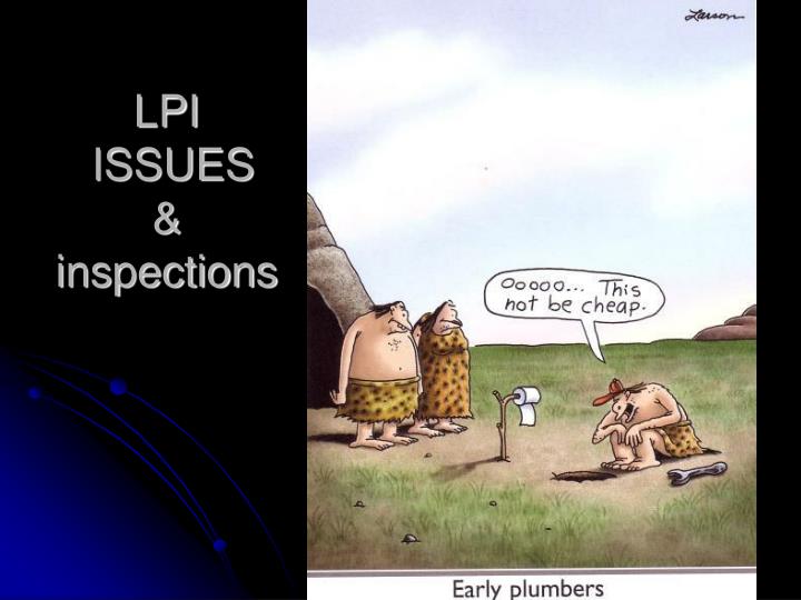 PPT - LPI ISSUES & inspections PowerPoint Presentation, free download ...