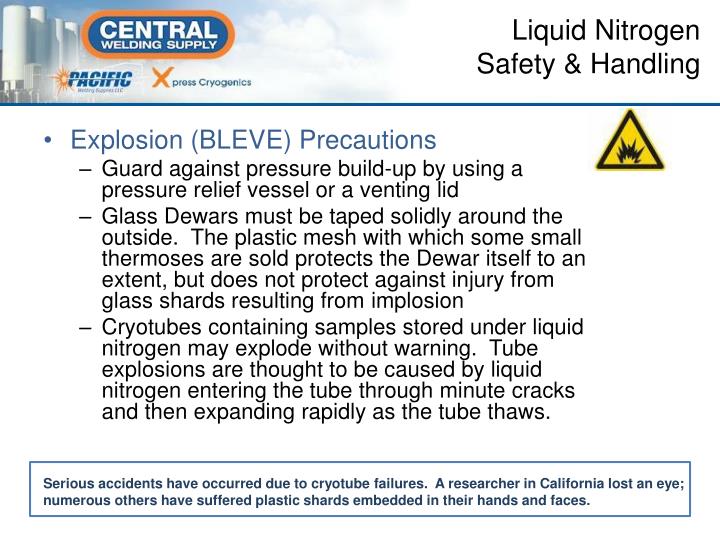 PPT - Liquid Nitrogen PowerPoint Presentation - ID:3330750
