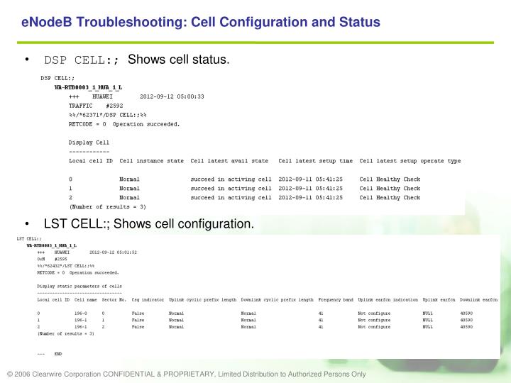 PPT - Huawei LTE eNodeB Troubleshooting Overview PowerPoint ...