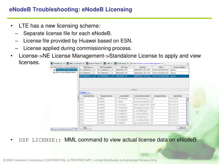 PPT - Huawei LTE eNodeB Troubleshooting Overview PowerPoint ...