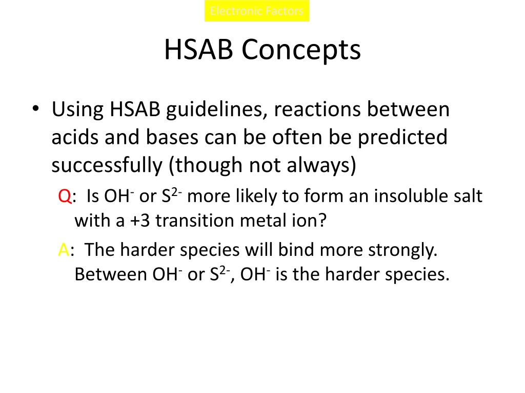 PPT - Inorganic chemistry B.Sc III PowerPoint Presentation, free ...