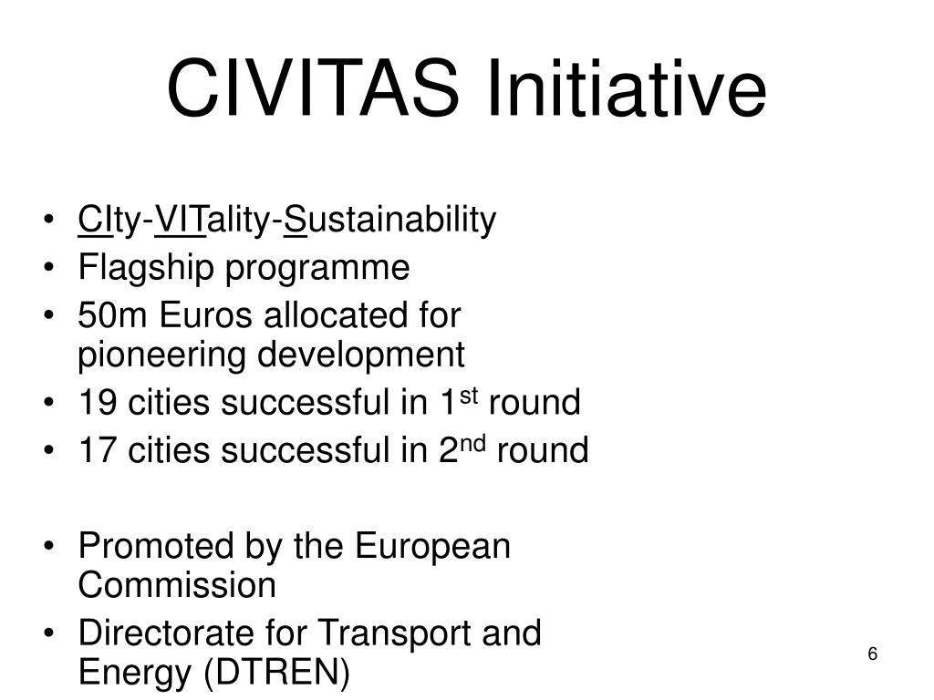 PPT - SustainableTransport Workshop 10 th October 2013 The CIVITAS ...