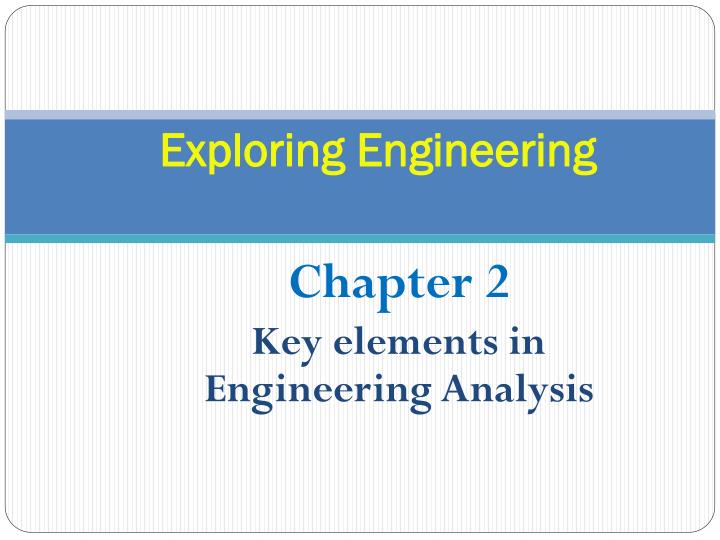 PPT - Exploring Engineering PowerPoint Presentation, free download - ID ...