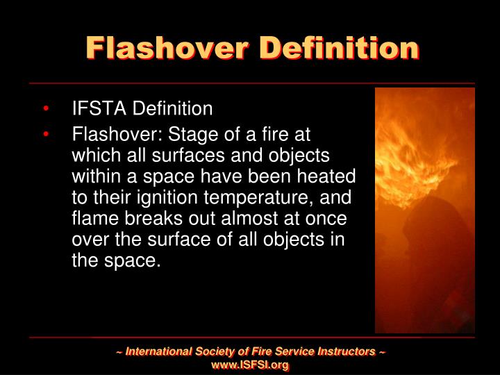 PPT - THE INTERNATIONAL SOCIETY OF FIRE SERVICE INSTRUCTORS Electronic ...