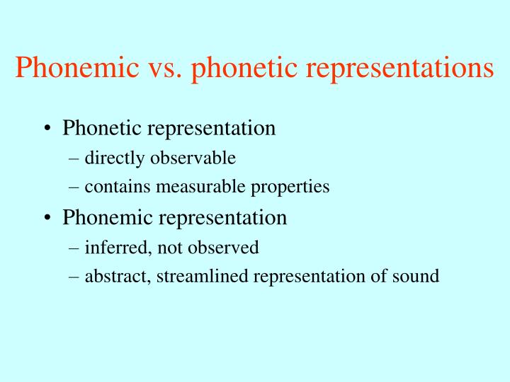 PPT - Phonology: Contrast and complementary distribution PowerPoint ...