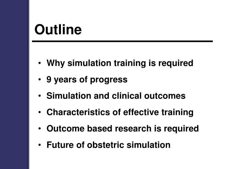 PPT - Outcome-based research in Obstetric simulation PowerPoint ...