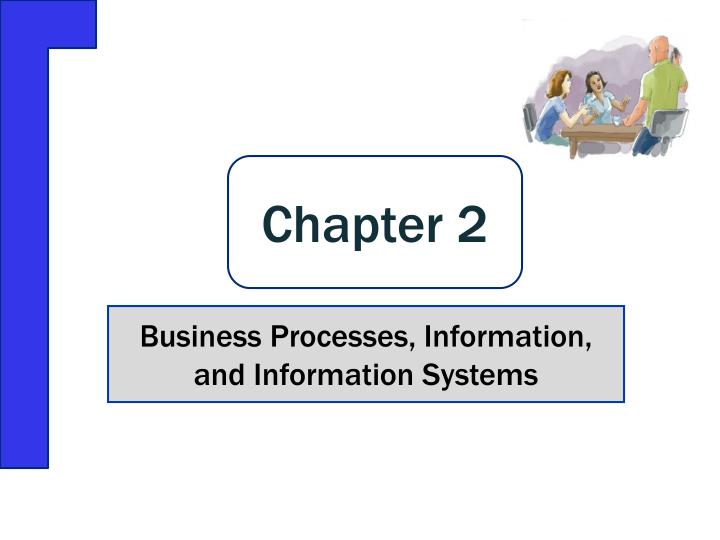 PPT - Business Processes, Information, and Information Systems ...