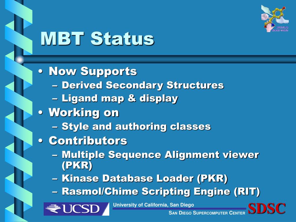 PPT - Molecular Biology Toolkit (MBT) mbt.sdsc PowerPoint Presentation ...