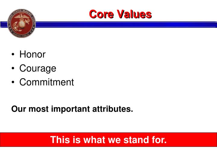 PPT - Introduction to the United States Marine Corps PowerPoint ...