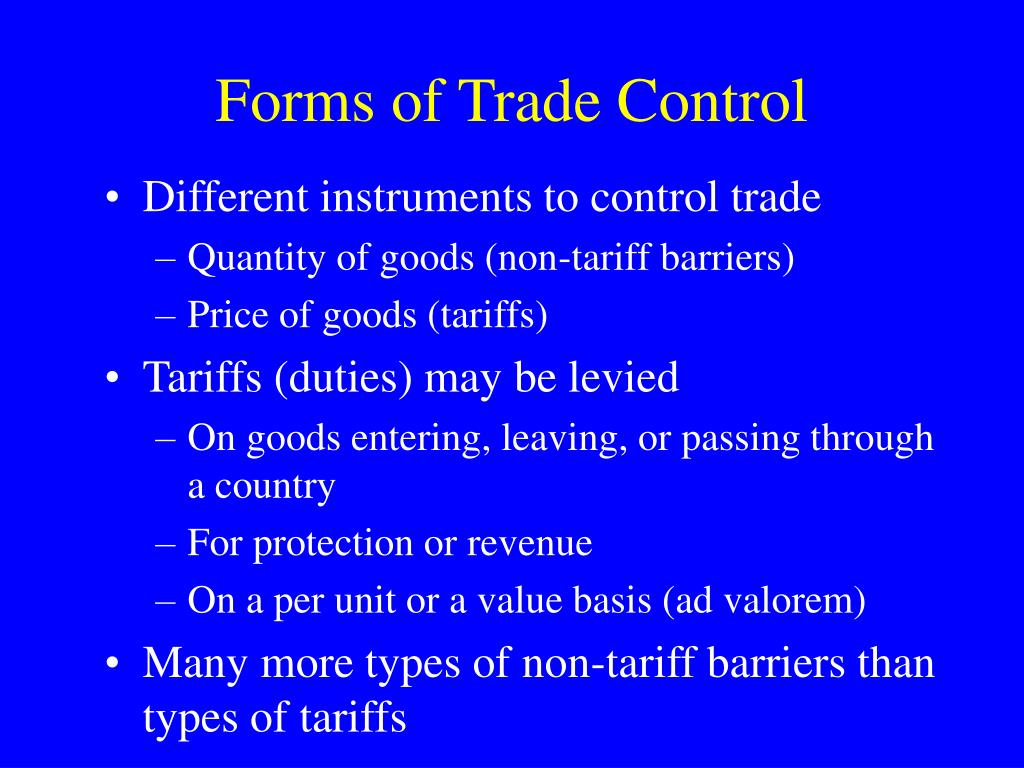 PPT - The Political Economy of International Trade Chapter 6 PowerPoint ...