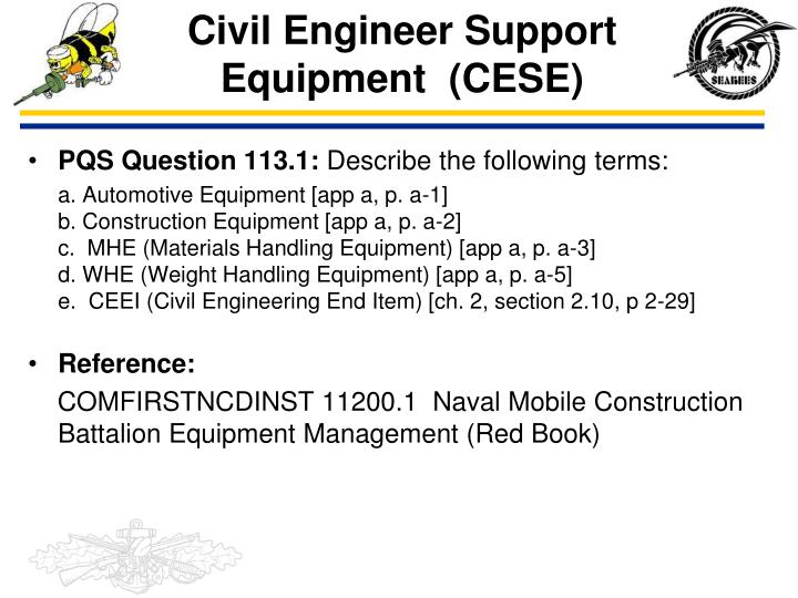 PPT - SEABEE COMBAT WARFARE COMMON CORE PowerPoint Presentation - ID ...