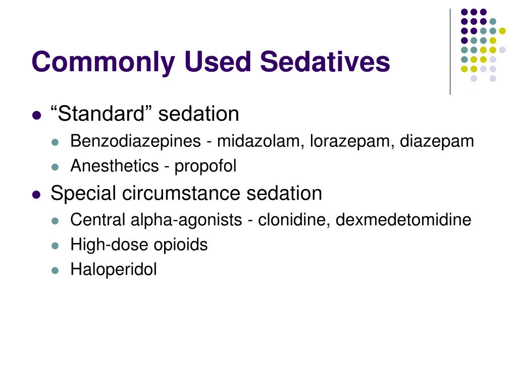 PPT - Management of Sedation and Delirium in Ventilated ICU Patients ...