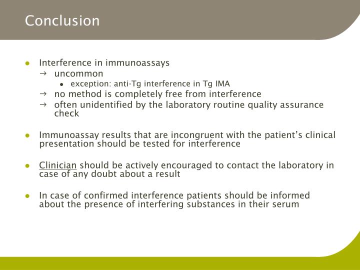 PPT - Macro-TSH and endogeneous antibody interference in immunoassays PowerPoint Presentation ...