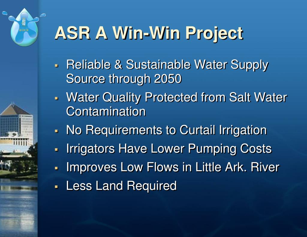 PPT - Equus Beds ASR Program – Wichita’s Future Water Supply PowerPoint ...
