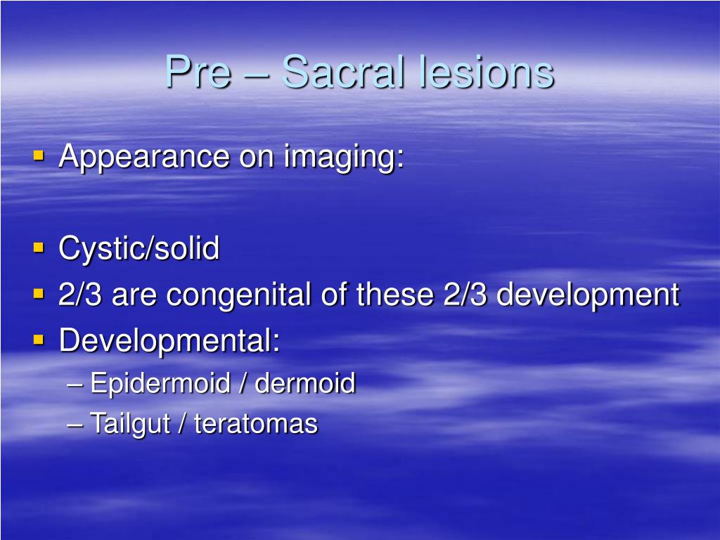 PPT - Anal Cancer Anal Intraepithelial neoplasia and Pre- sacral ...