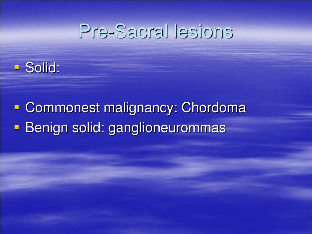 PPT - Anal Cancer Anal Intraepithelial neoplasia and Pre- sacral ...