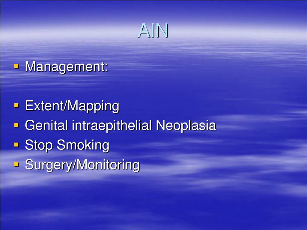 PPT - Anal Cancer Anal Intraepithelial neoplasia and Pre- sacral ...