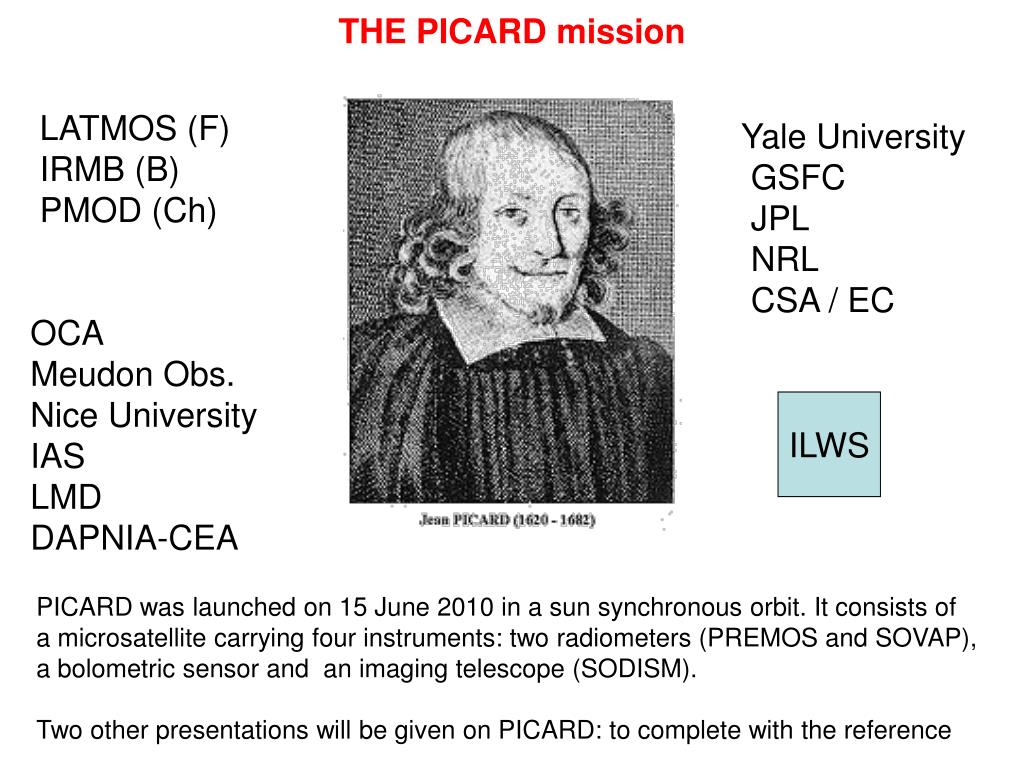 PPT - The Solar Oblateness Measured On Board The PICARD Spacecraft ...