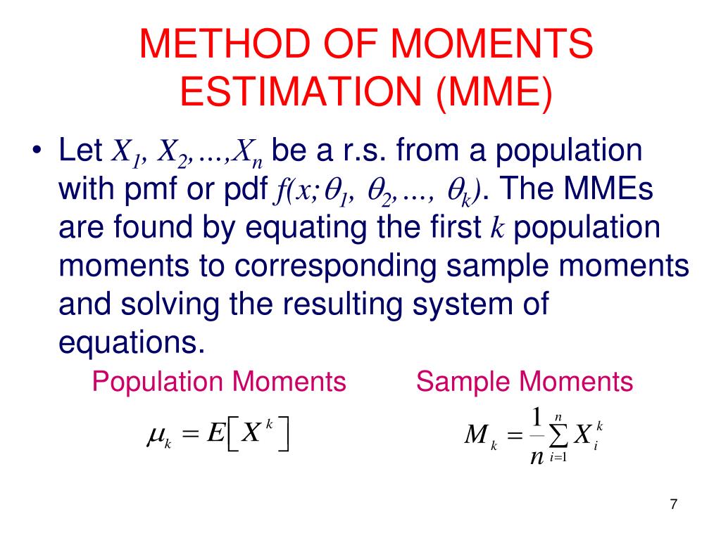 Ppt Statistical Inference Part I Point Estimation Powerpoint Presentation Id3336831