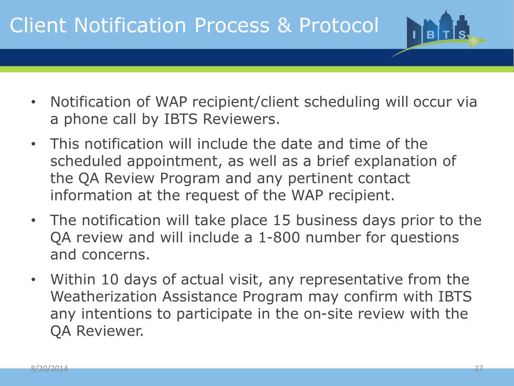 PPT - Indiana Weatherization National Quality Assurance Review Webinar ...