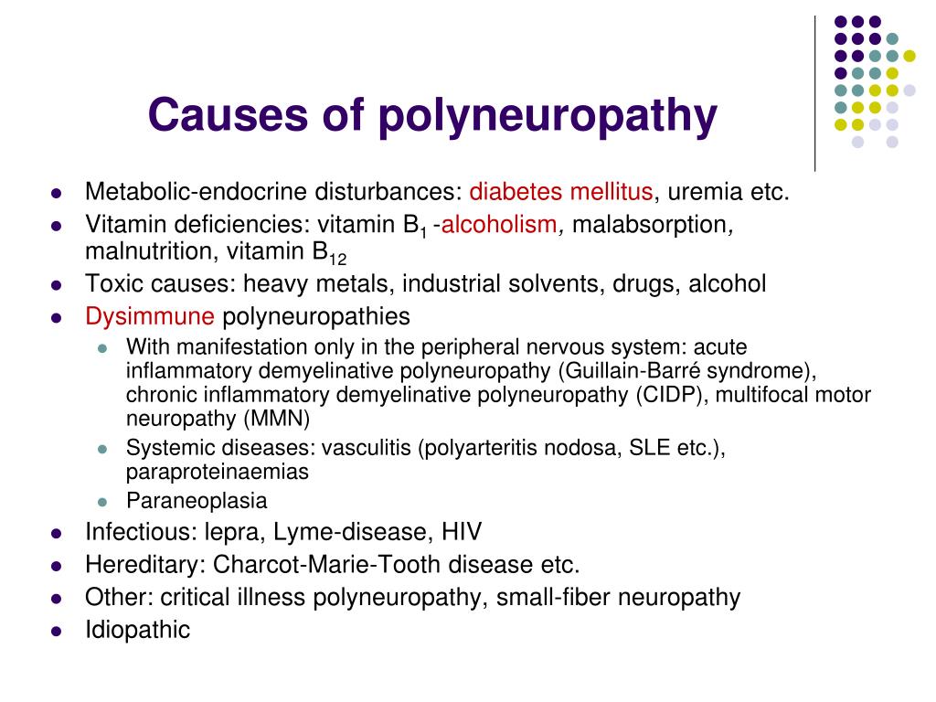 Ppt Polyneuropathies Mononeuropathies Motoneuron Diseases Powerpoint