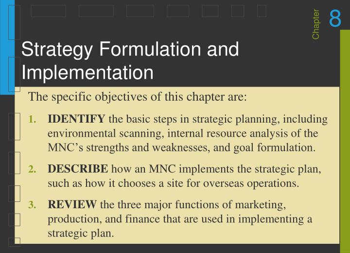PPT - Strategy Formulation and Implementation PowerPoint Presentation ...