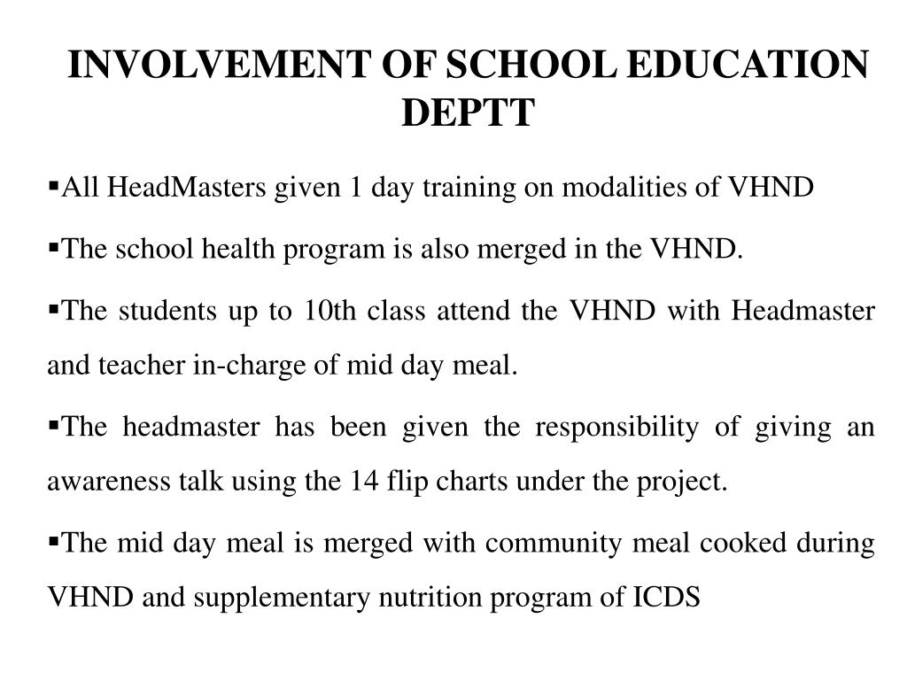 PPT - VILLAGE HEALTH AND NUTRITION DAY IN COMPLETE CONVERGENCE MODE ...