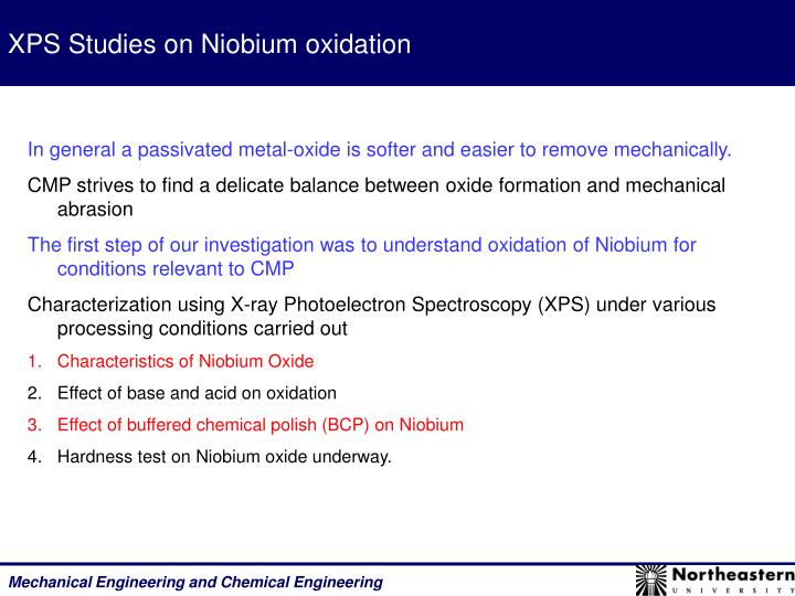 PPT - Chemical Mechanical Polishing for Manufacturing of Smooth Nb ...