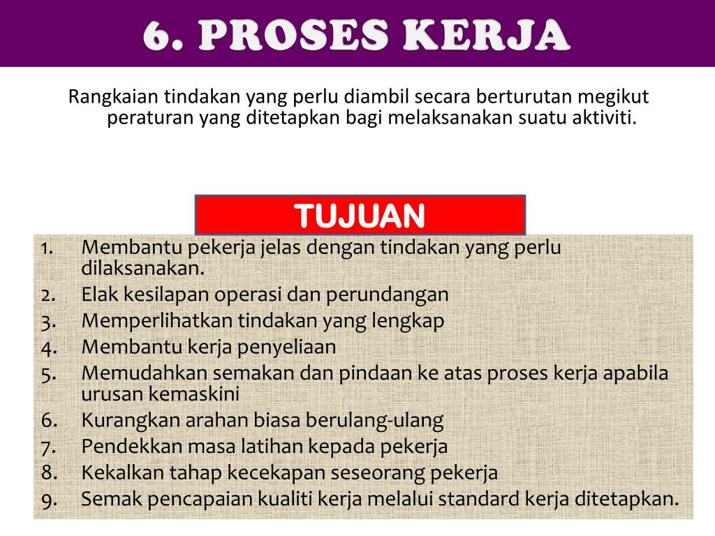 PPT - FAIL MEJA DAN MANUAL PROSEDUR KERJA PowerPoint Presentation, free ...