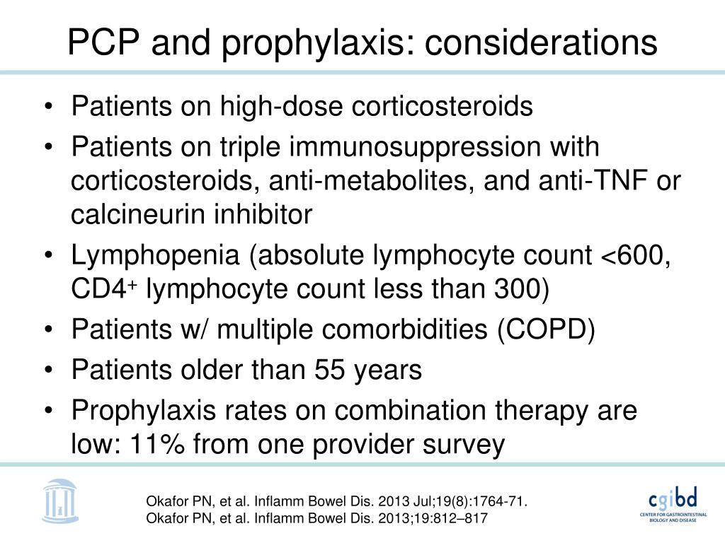 PPT - Prevention and treatment of opportunistic infections in IBD: Case ...