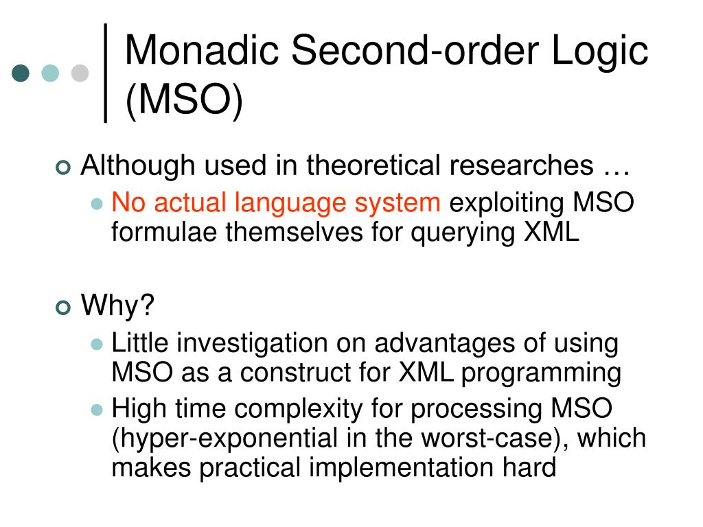 Ppt Xml Transformation Language Based On Monadic Second Order Logic Powerpoint Presentation 4638