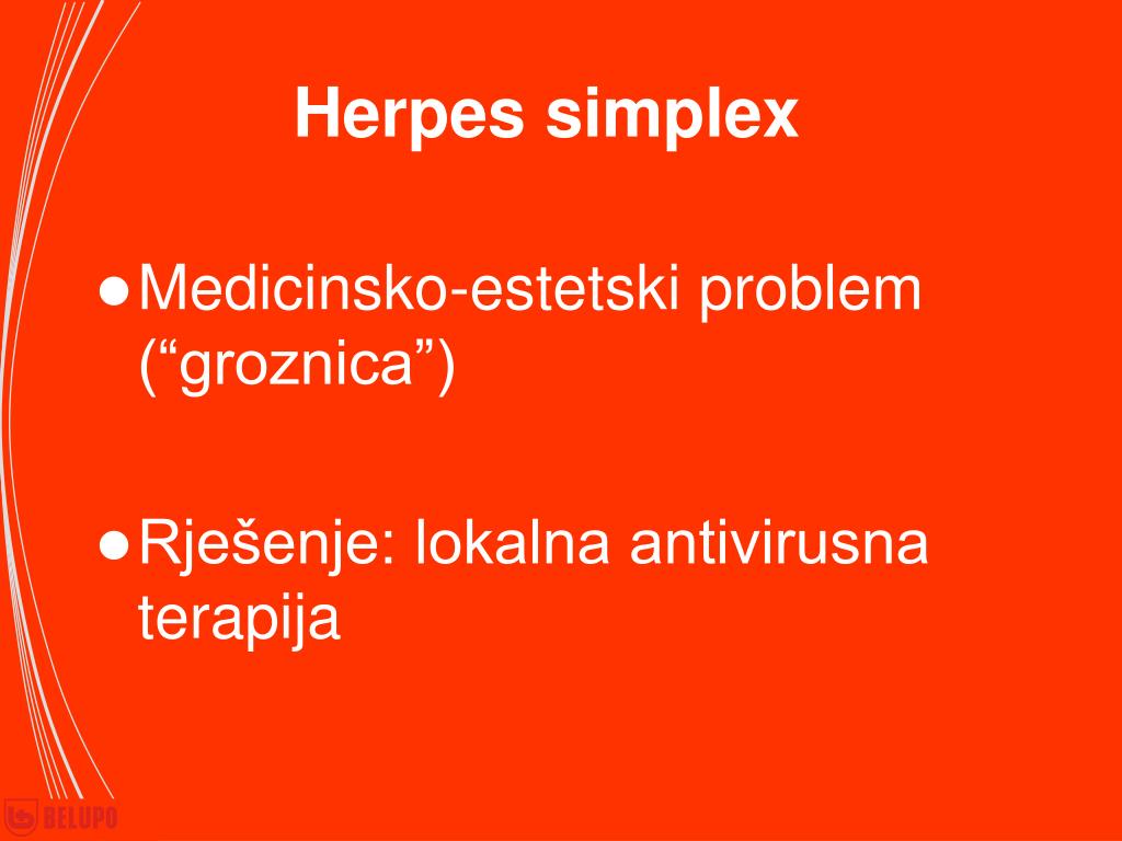 PPT - HERPLEX -učinkovito liječenje herpesa- MUO, 18.05.06. PowerPoint ...