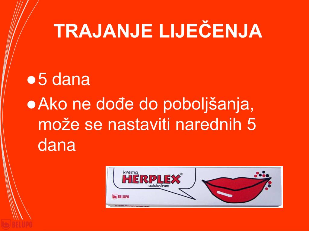 PPT - HERPLEX -učinkovito liječenje herpesa- MUO, 18.05.06. PowerPoint ...