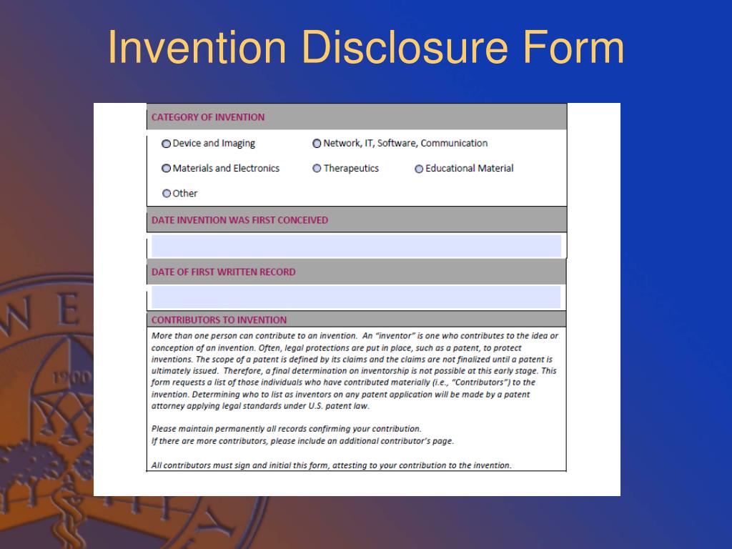 PPT - Navigating MWU’s Patenting Process: A Comprehensive Overview ...