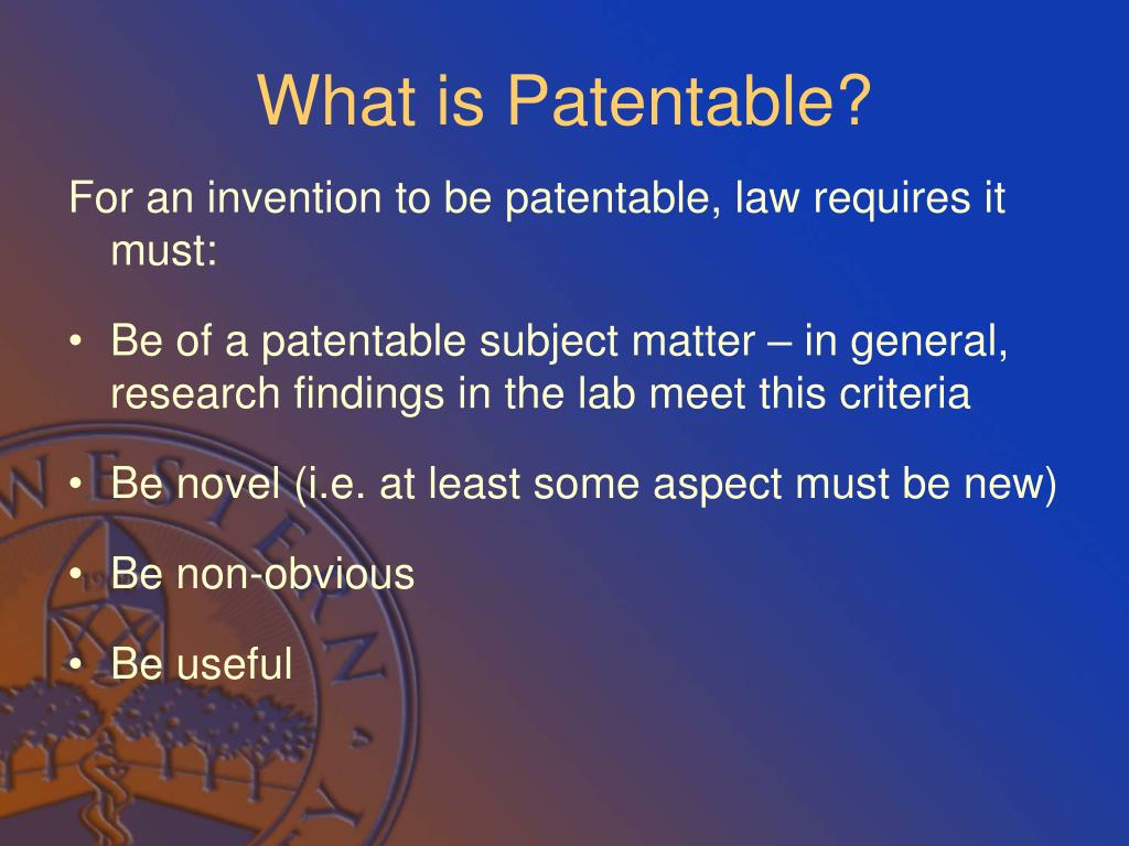 PPT - Navigating MWU’s Patenting Process: A Comprehensive Overview ...